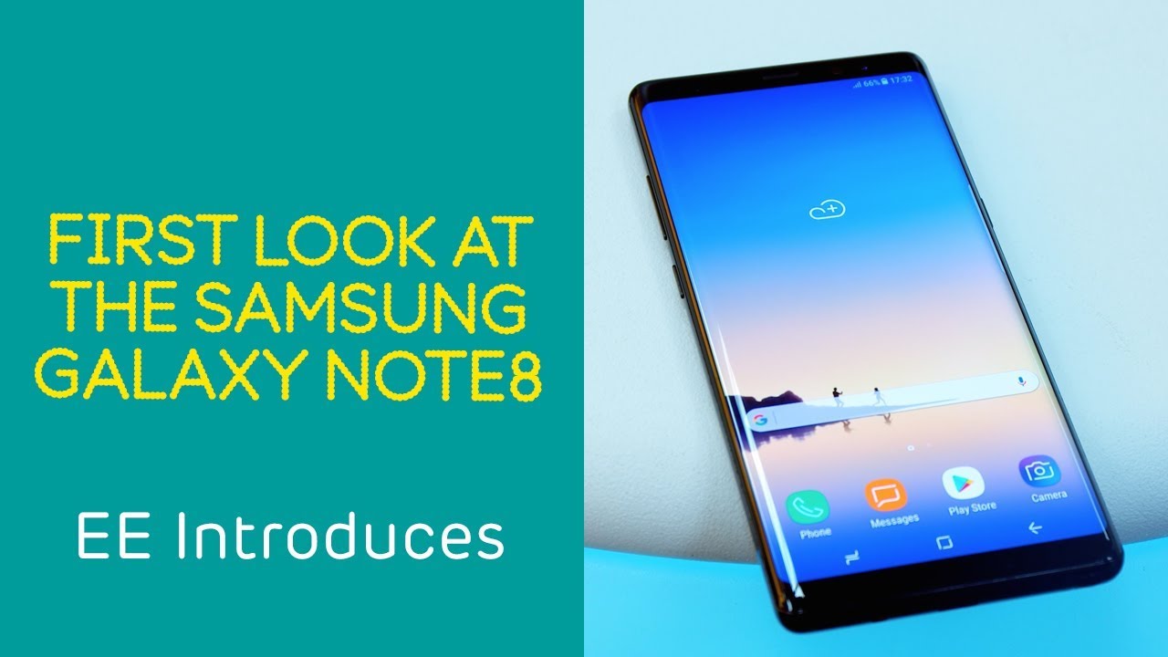 EE Introduces: A first look at the Samsung Galaxy Note8 - YouTube