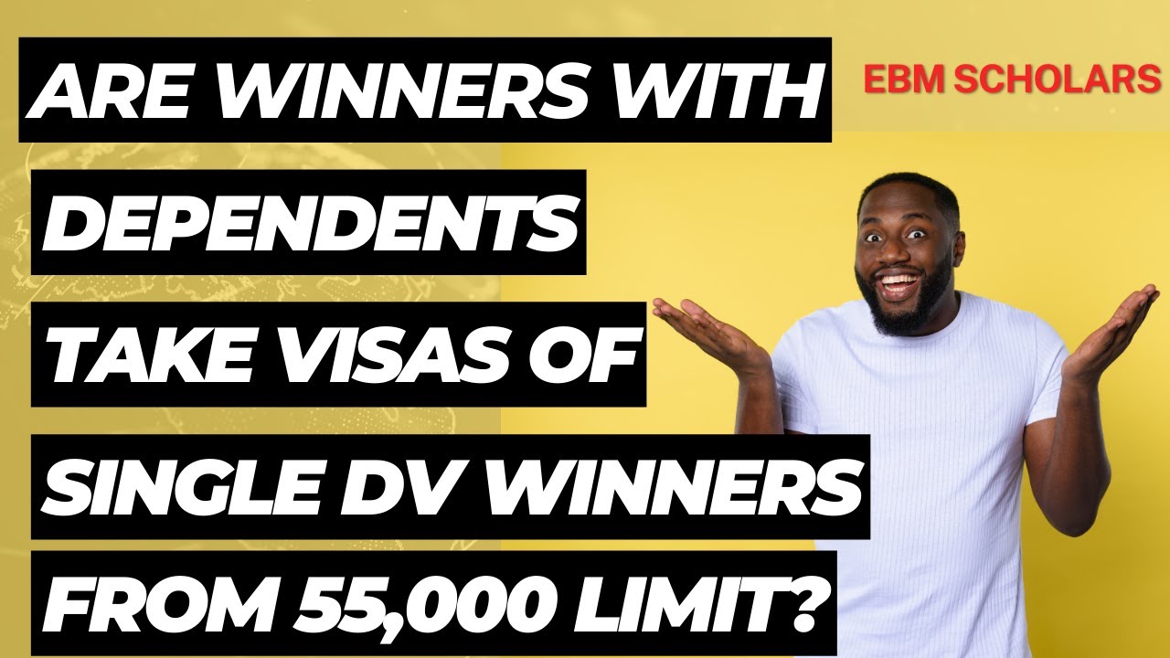 Numbers of DV Lottery Winners vs Maximum DV Visas to be issued - YouTube