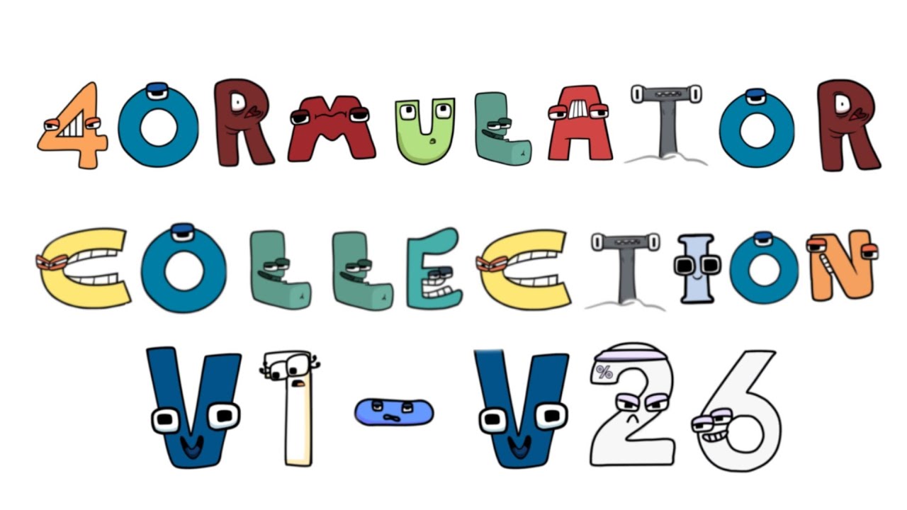 Alphabet Lore in 4ormulator Collection (V1-V26) - YouTube