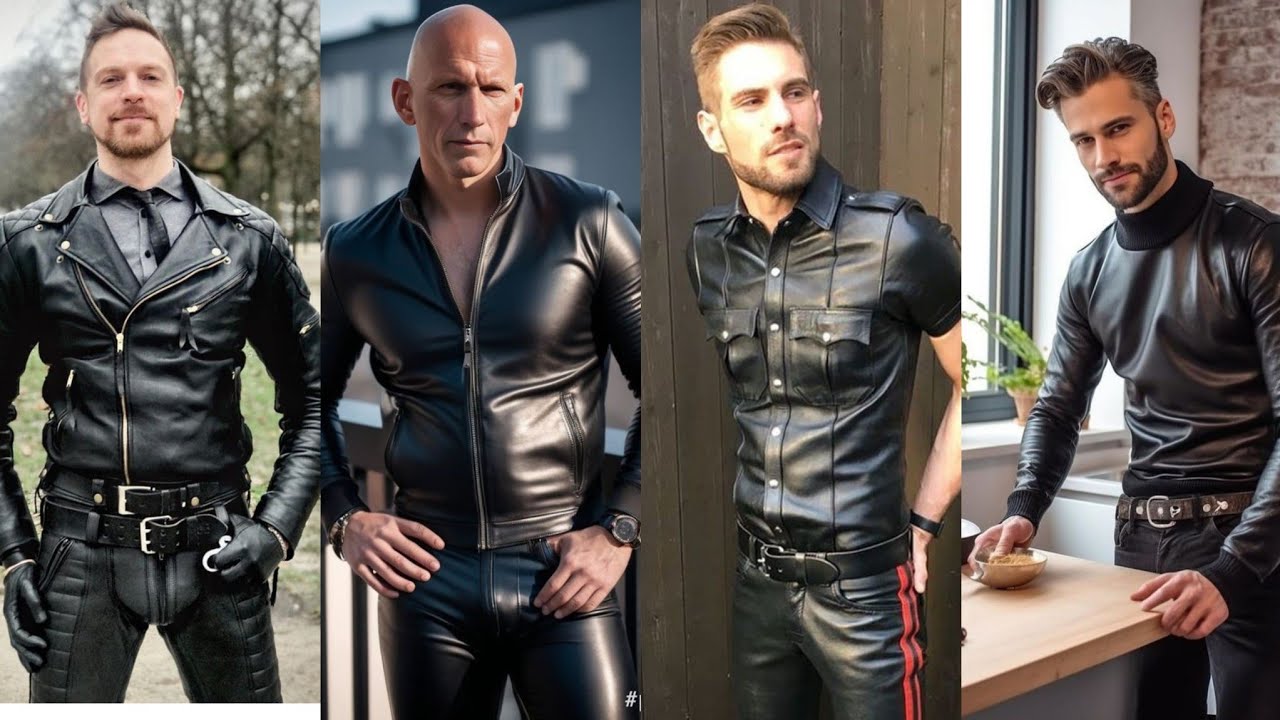 20 November 2024 #leatherwear #fashionstyle #style #fashiontrends #leatherclothing - YouTube