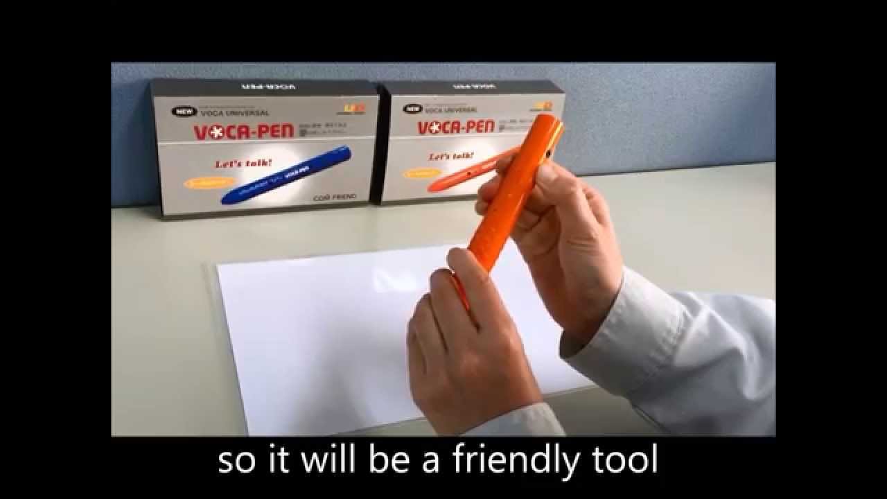 VOCA-PEN introduction EN - YouTube