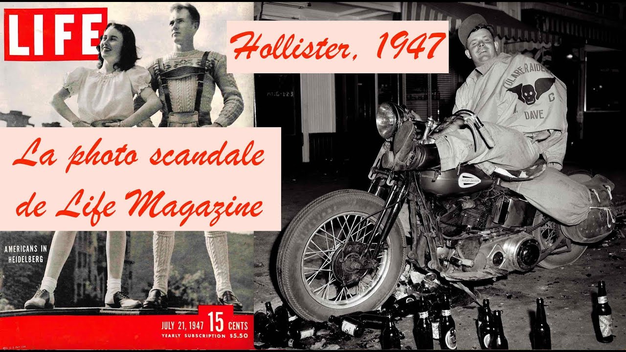 Hollister, 1947 : la photo “posée” de LIFE Magazine, qui a fait peur à ...