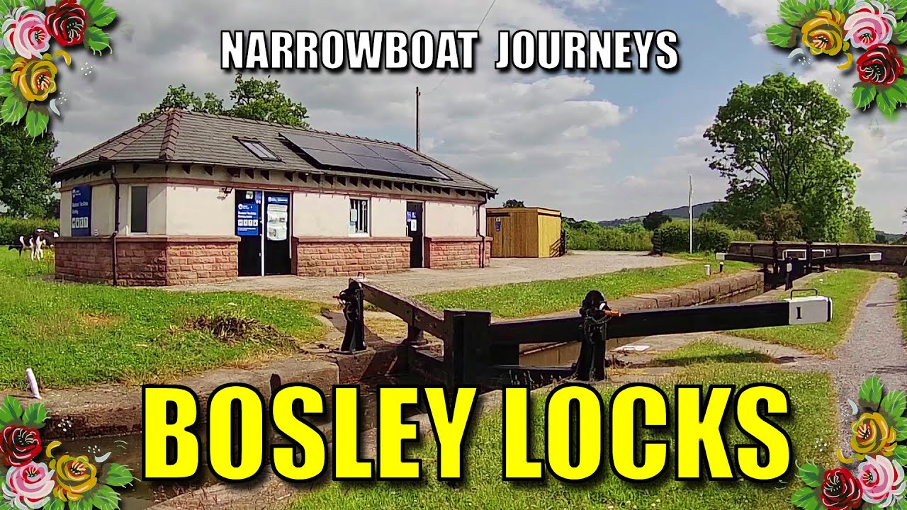 A towpath walk through Bosley Locks and the Dane Aqueduct on the ...