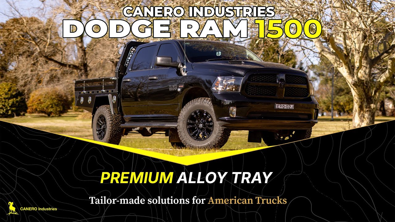 Ram 1500 Walkthrough, Featuring a Premium Canero Alloy Tray! - YouTube
