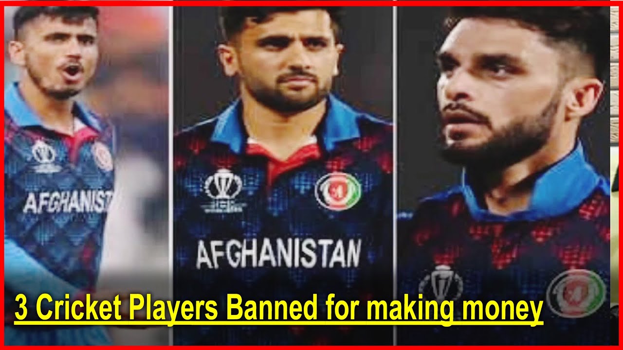 3 Cricket Players Ba-nned for making money - YouTube