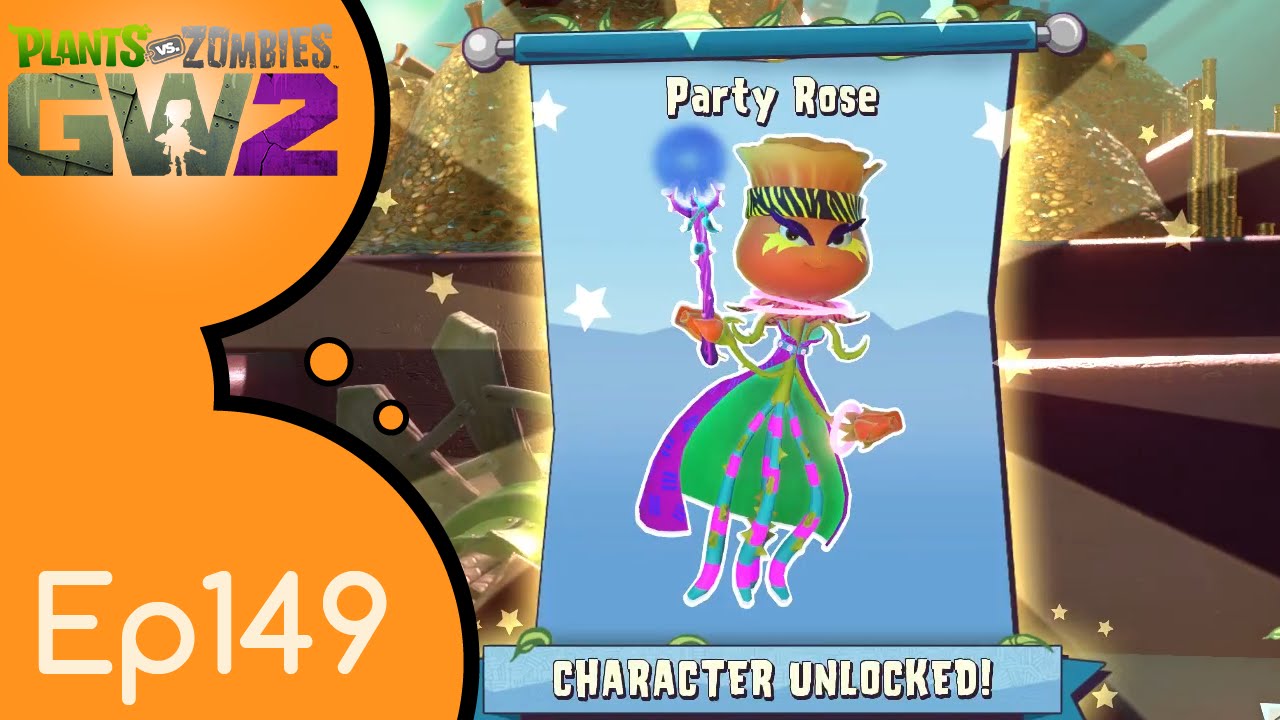 PVZ Garden Warfare 2 - Ep149 - Party Rose - #PVZGW2 - YouTube