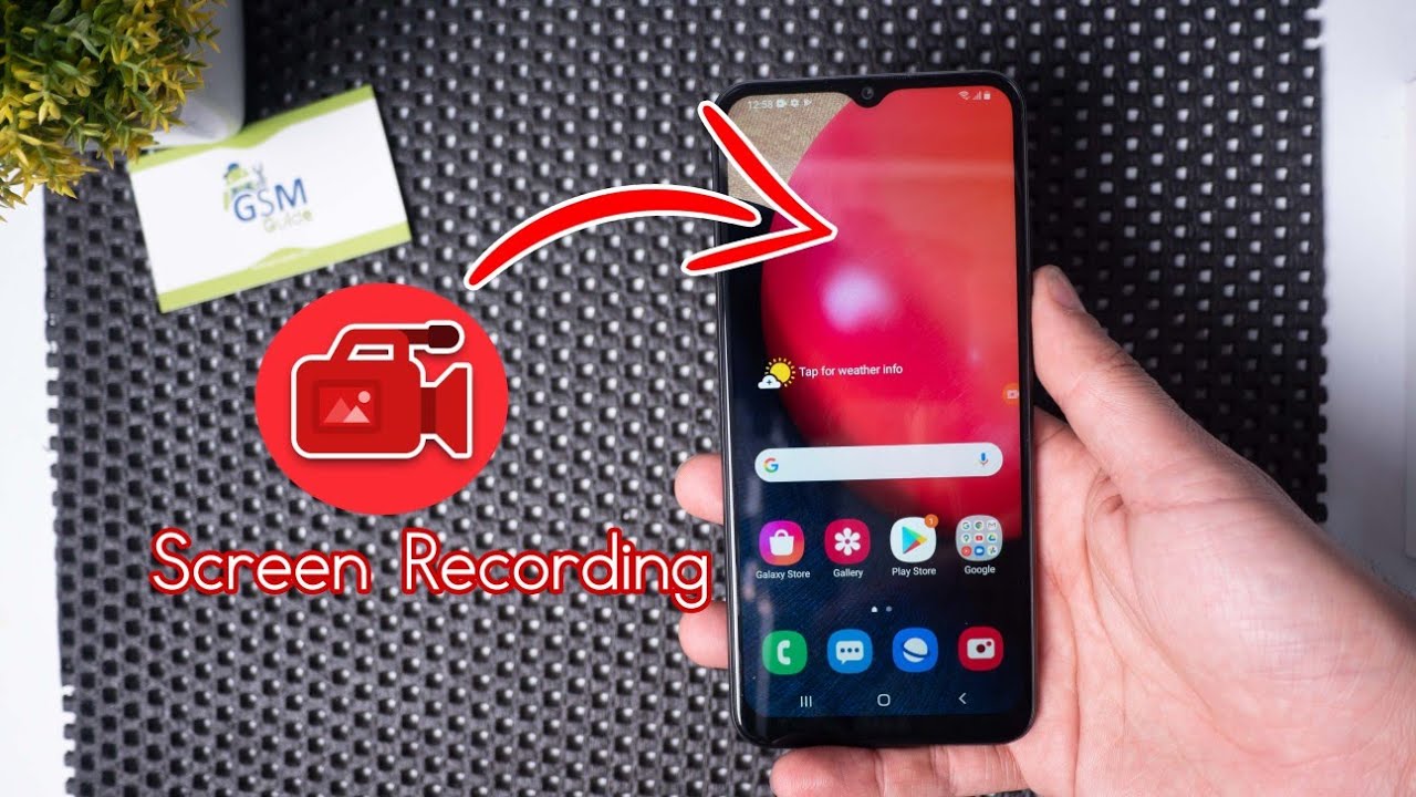 Samsung Screen Recorder / How To ? All Samsung Galaxy 2021 - YouTube