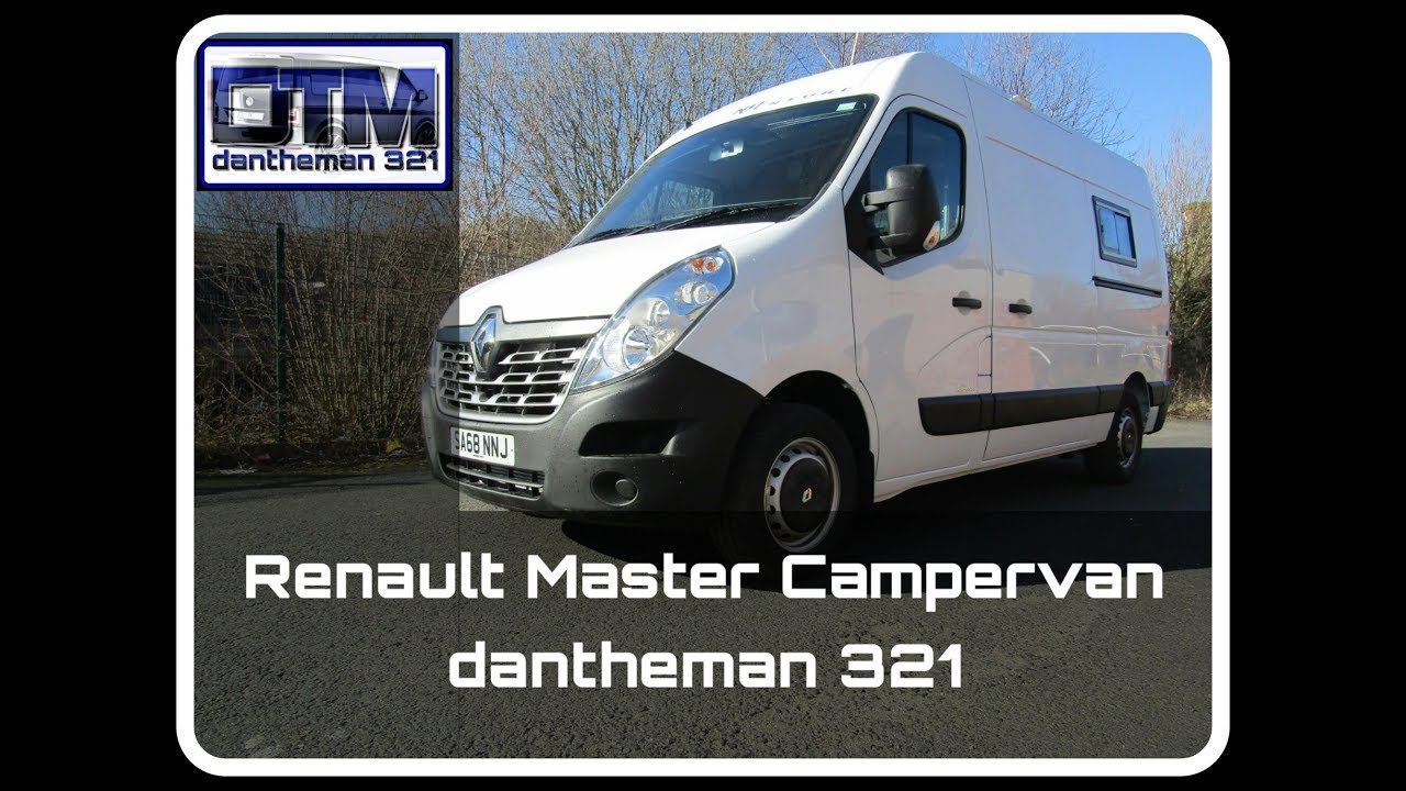 Brand New Renault Master Campervan Conversion Full tour - YouTube