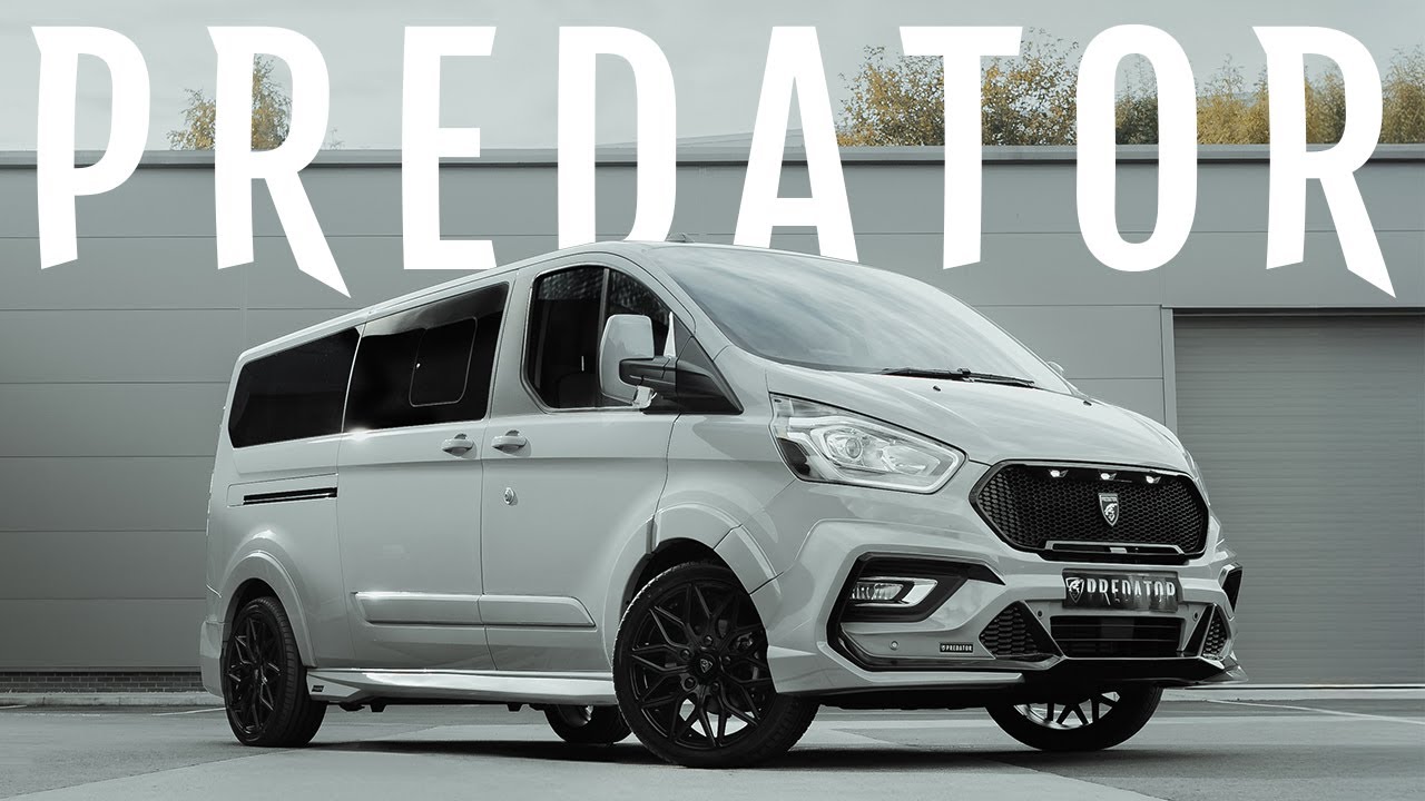 Ford Transit Custom Predator Body Kit in Grey Matter Walkaround - YouTube
