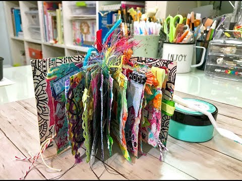 Messy Mini Journal, Part 5 of 5 - Finishing Touches & Flip-through