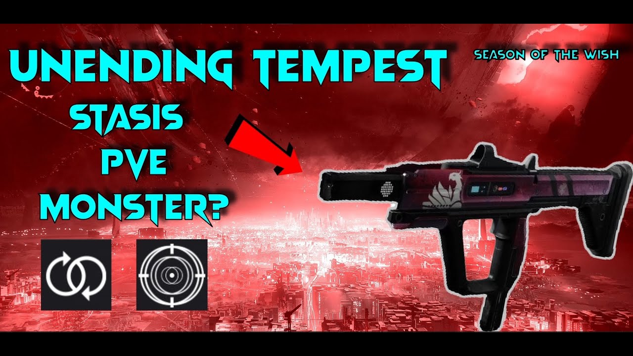 Stasis PVE Monster? (Unending Tempest stasis smg review) - YouTube