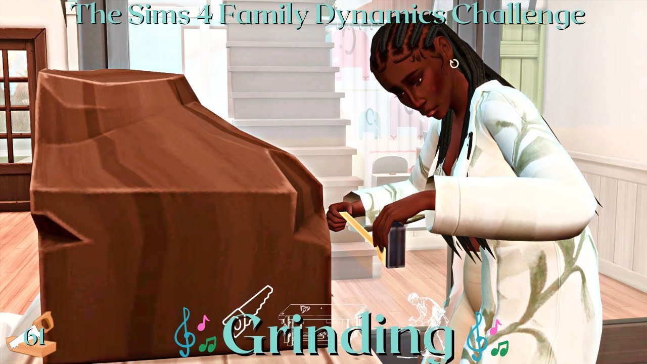 Work Hard Play Hard//The Sims 4 Family Dynamics Challenge #61 - YouTube