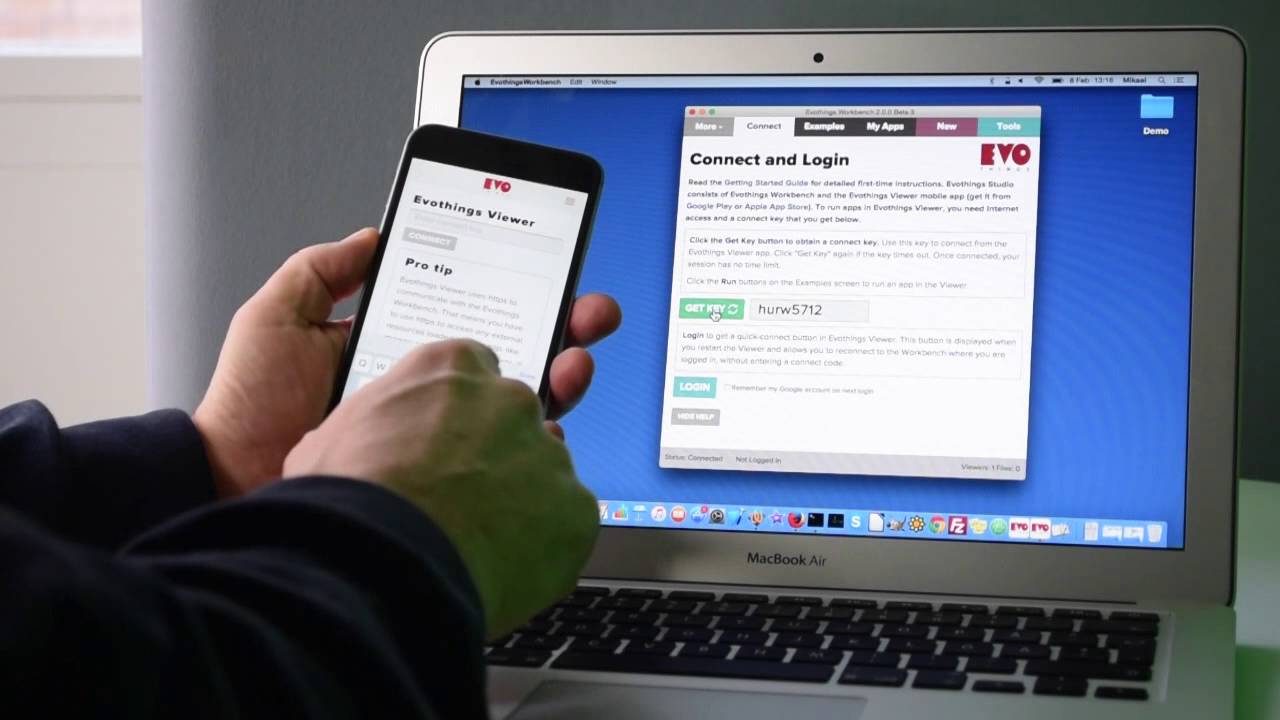 Get started with Evothings Studio in 60 seconds! - YouTube