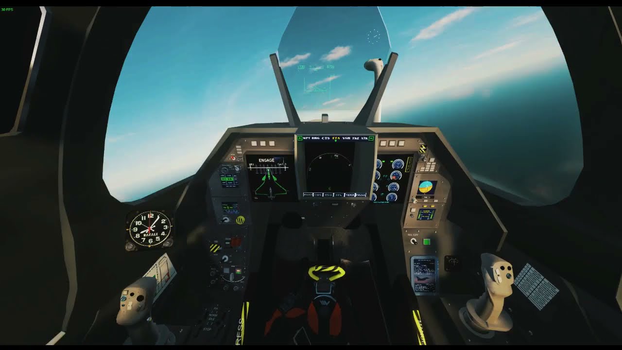 IAF Rafale cockpit view and stress Test and low altitude combat ...