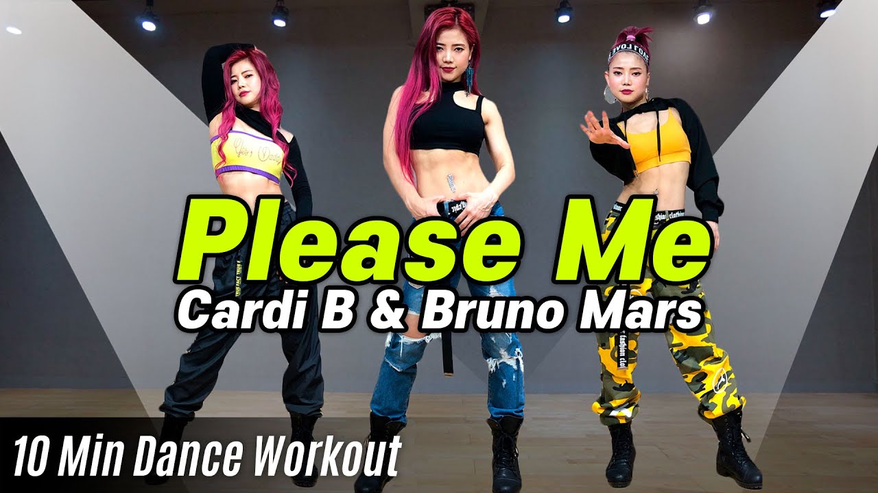 [Dance Workout] Cardi B & Bruno Mars - Please Me | MYLEE Cardio Dance ...