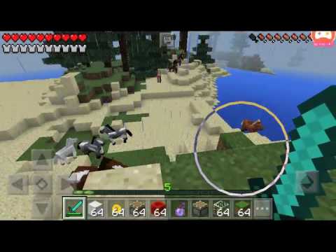 Jogando Minecraft PE 2017 - YouTube