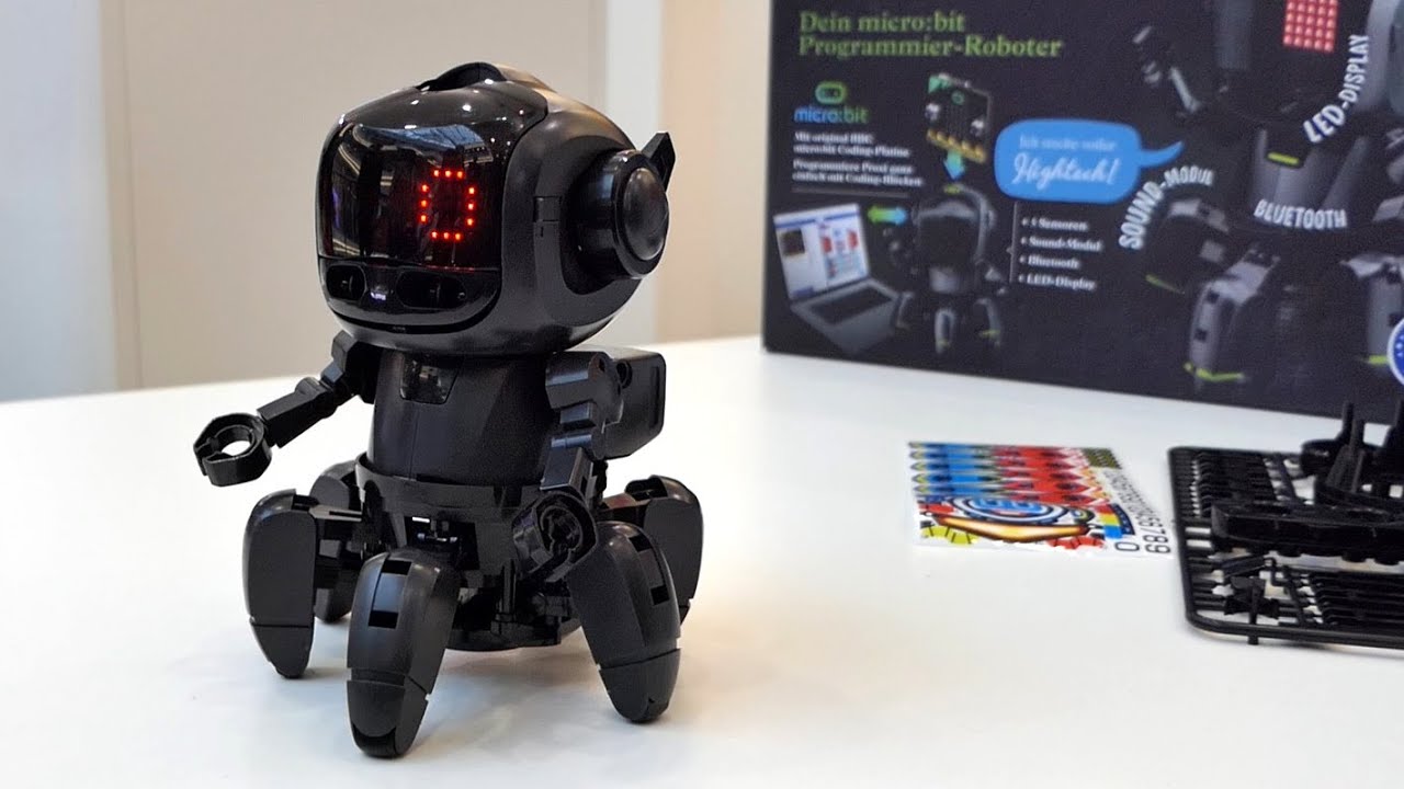 Kosmos-Programmier-Roboter Proxi mit Einplatinencomputer BBC micro:bit ...