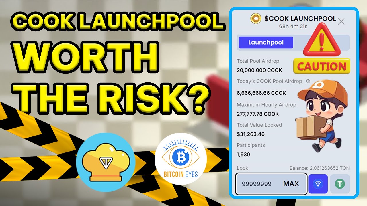 TON COOK Launchpool Worth the Risk? - YouTube