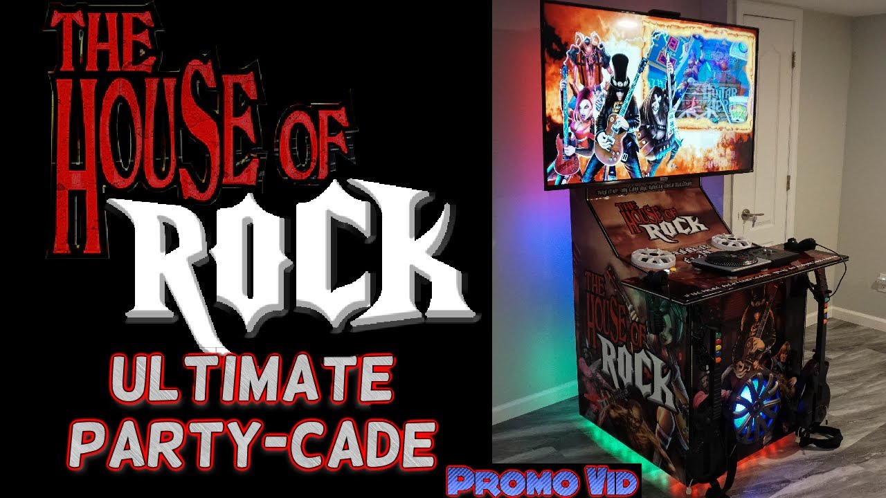 The House Of Rock - The Ultimate Party-Cade Promo Video - YouTube