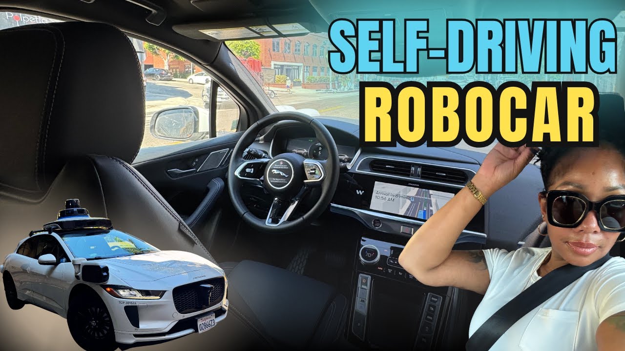 So I Let a Robo Taxi Drive Me Around 🤖🚘 (Waymo) - YouTube