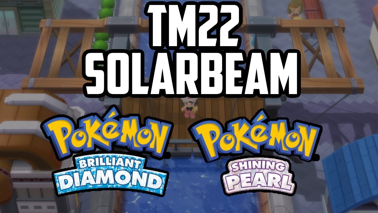 Where to Find TM22 Solarbeam - Pokémon Brilliant Diamond & Shining ...