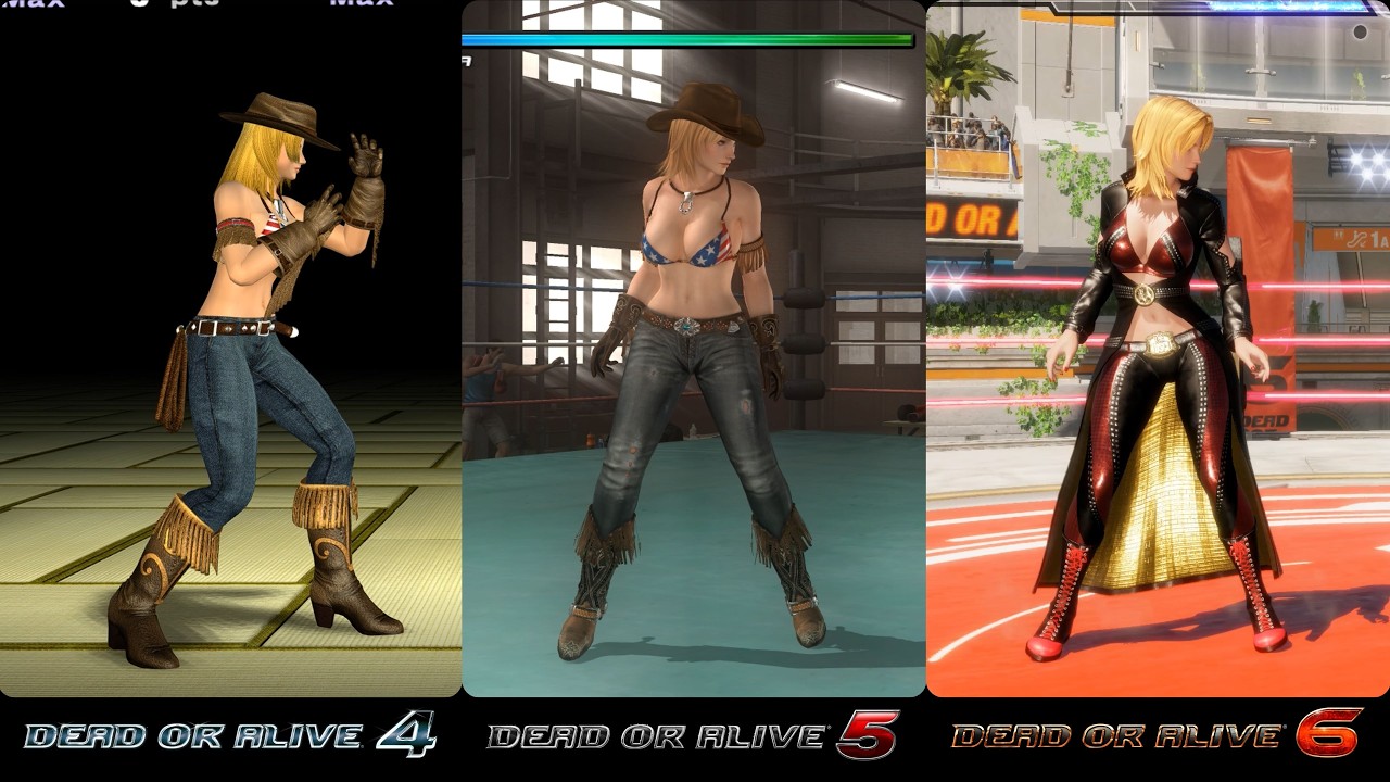 Evolution of Dead or Alive Characters - 1996 to 2019 - YouTube