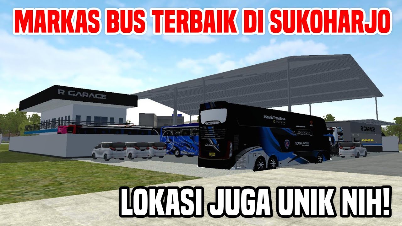 BENGKEL BUS TERLUAS DI SUKOHARJO, LOKASINYA UNIK NIH! - YouTube