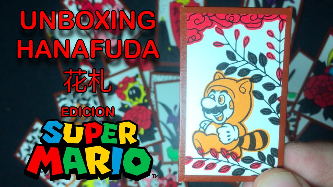 Hanafuda - Unboxing Edición Super Mario (¡Actualizada!) - YouTube