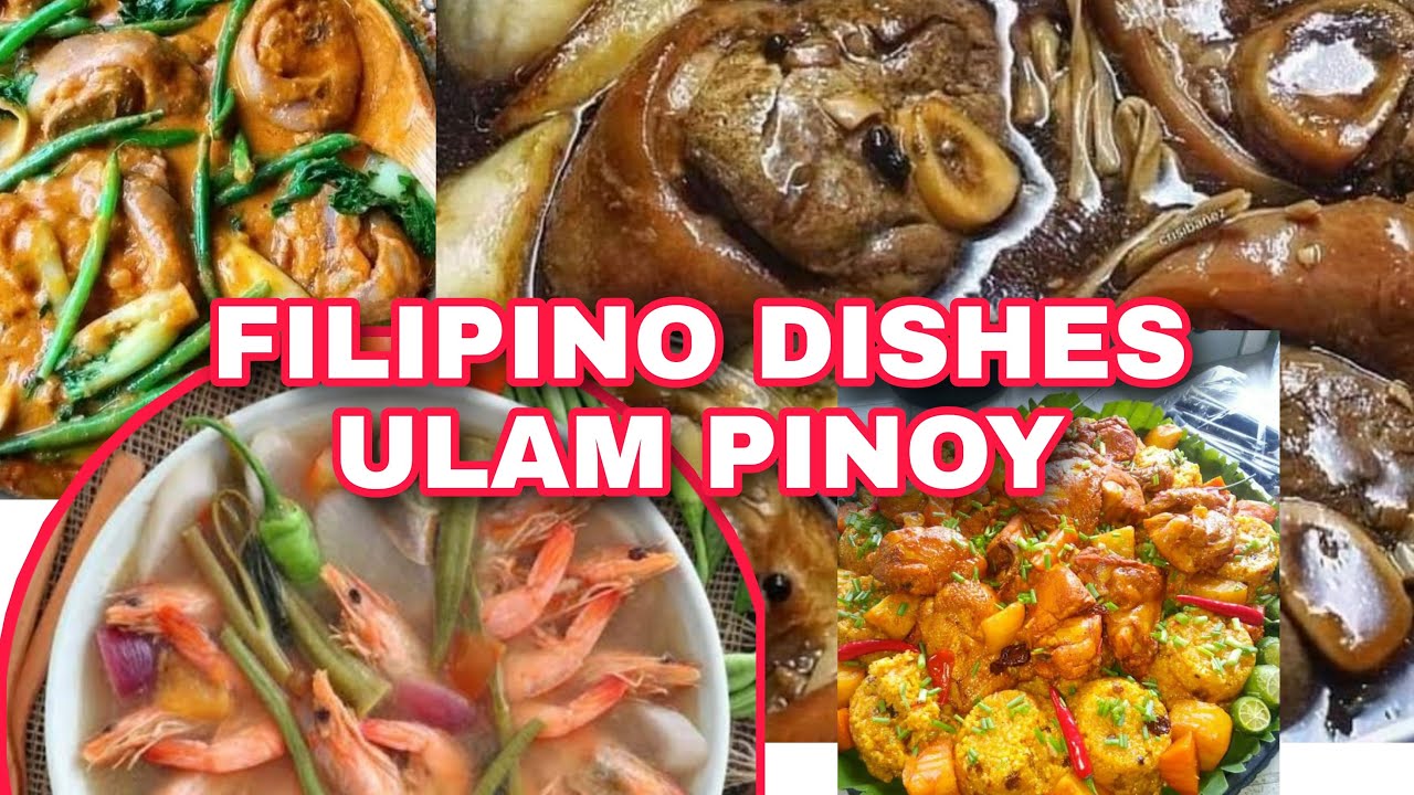 FILIPINO DISHES ULAM PINOY - YouTube