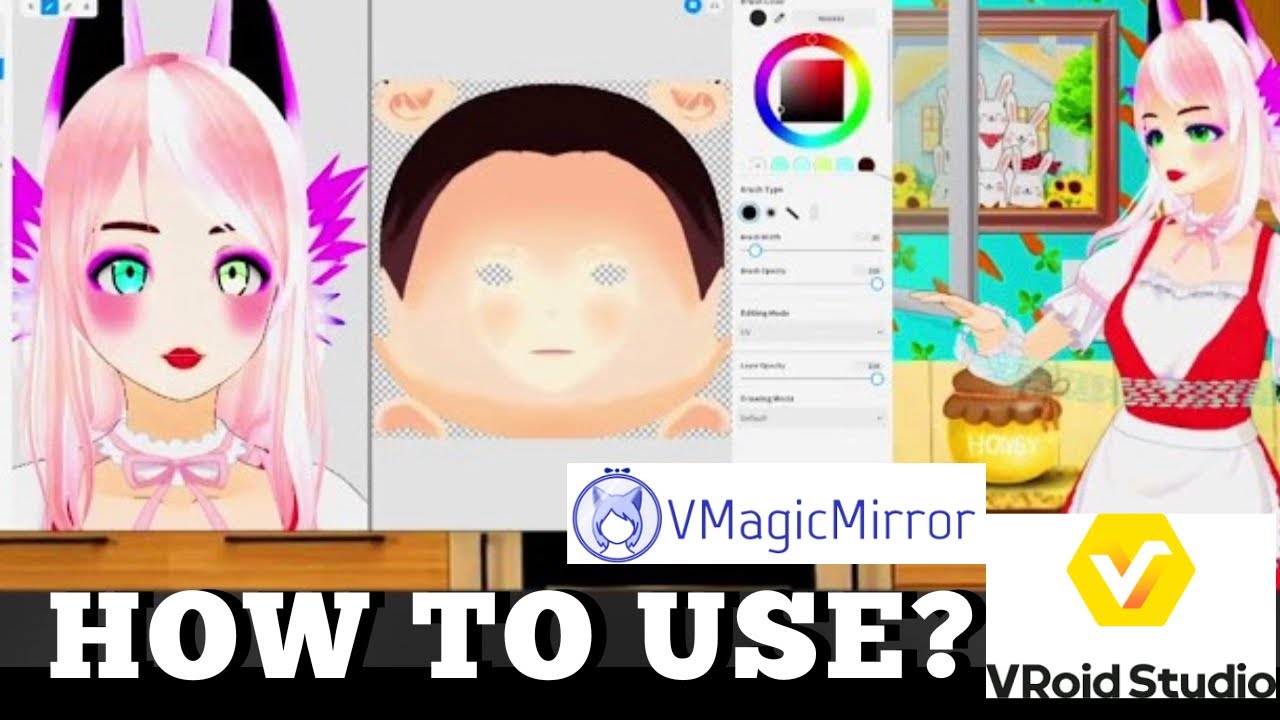 How To Use VRoid Studio And VMagicMirror?! 2nd Debut?! #vtuber #vroid #howtobeavtuber # ...