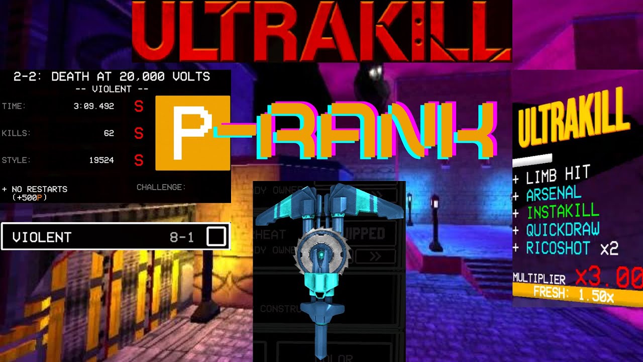 ULTRAKILL 2-2 P-Rank (Violent) - YouTube
