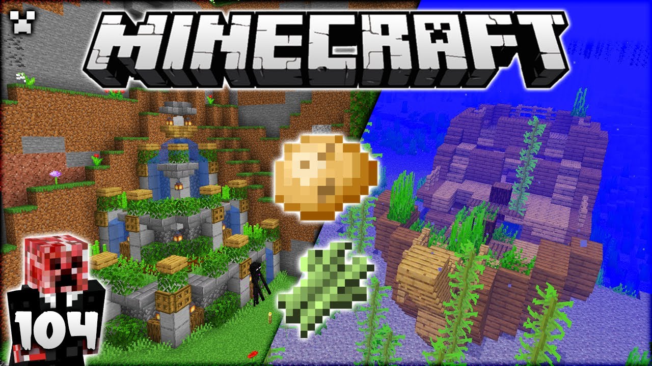 Multi-tier Farm & Adventure! | Minecraft Survival Let's Play - YouTube