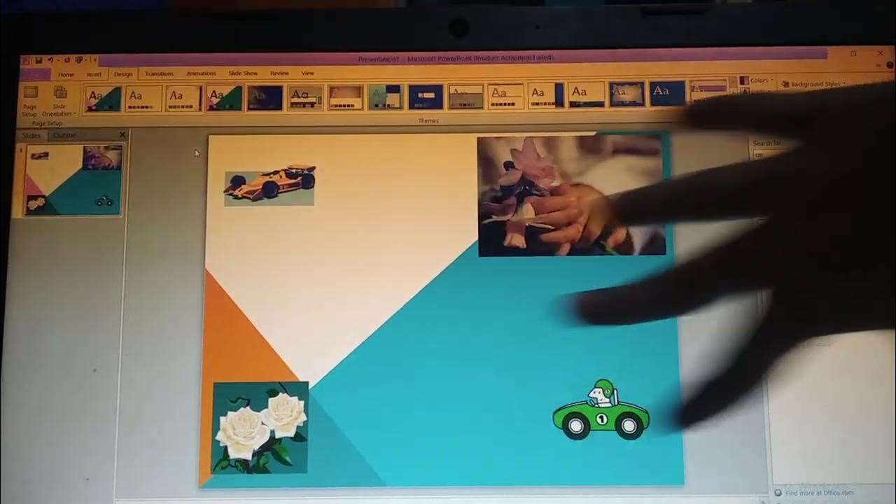how to give clip art and design to your presentation in powerpoint ...