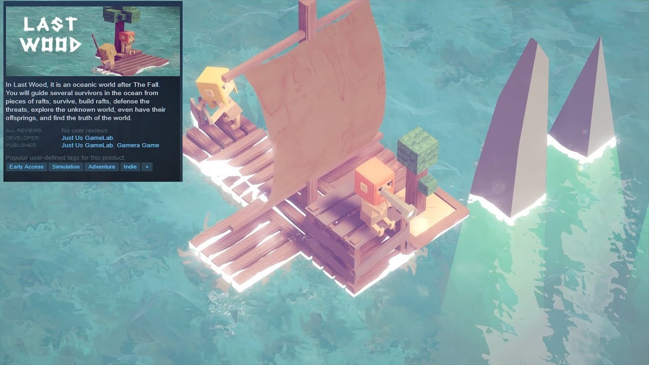 + Last Wood + PREVIEW / Trailer + Survival Adventure + Free Demo ...