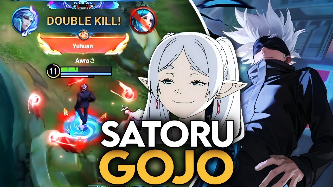 Satoru Gojo fazendo a limpa no mapa do Honor Of Kings // Kongming ...