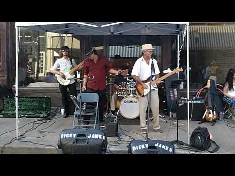 Dicky James Band at King Biscuit Blues Festival 2016 doing Tore Down ...