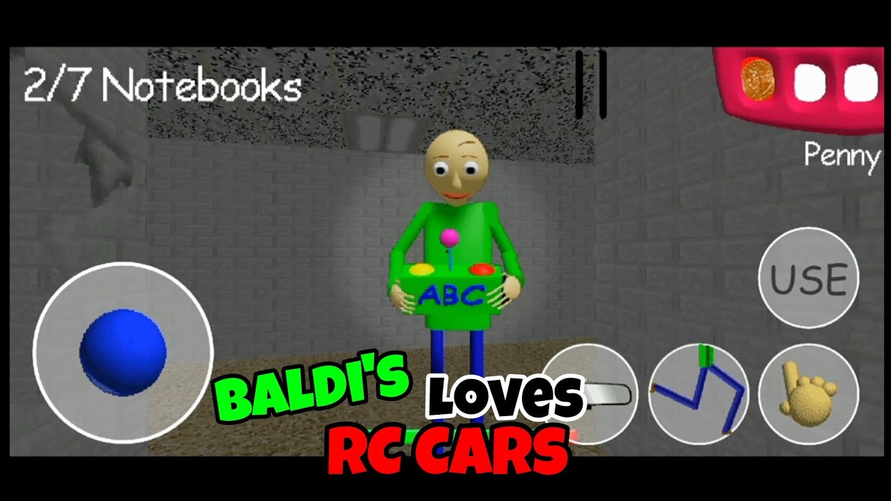 Baldi's Loves RC Cars Android Port - Baldi's Basics Mod - YouTube