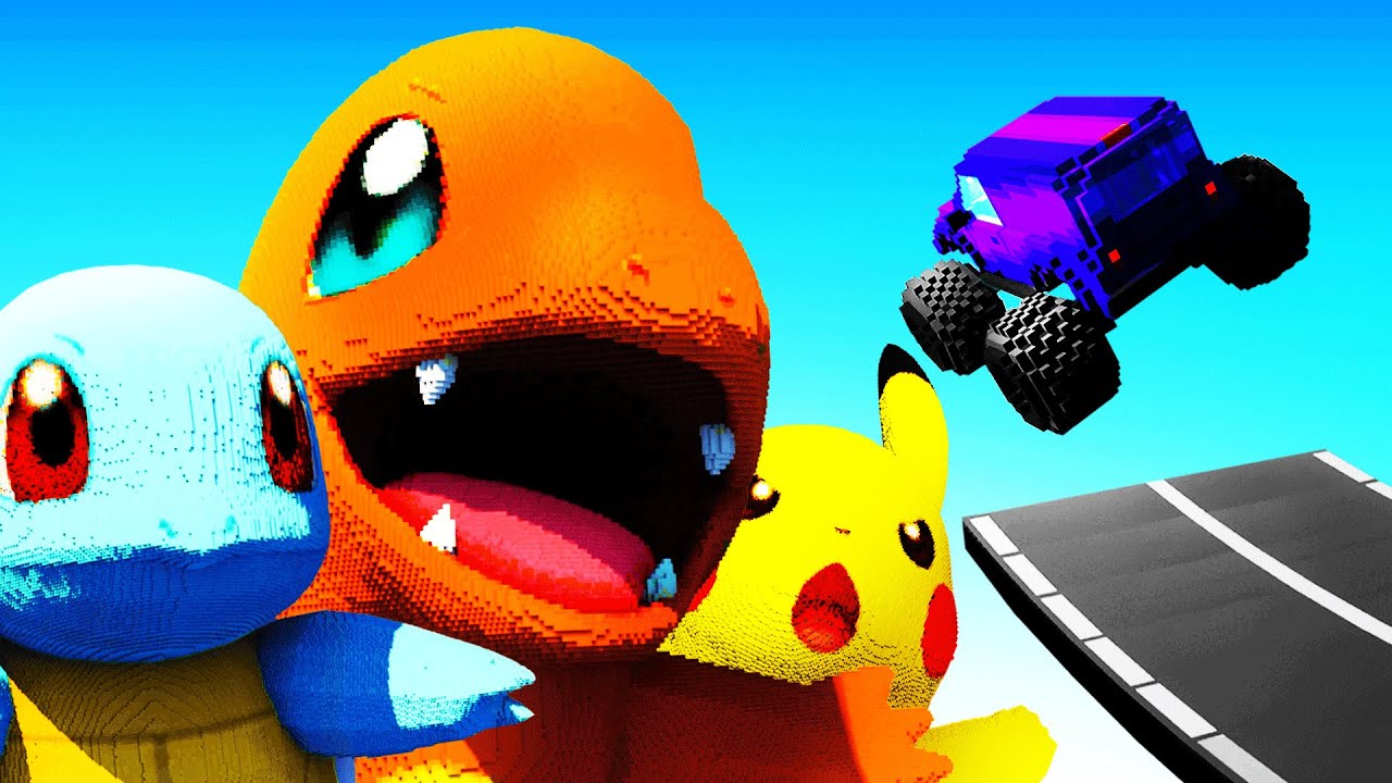 POKEMON vs EVERY CAR - YouTube