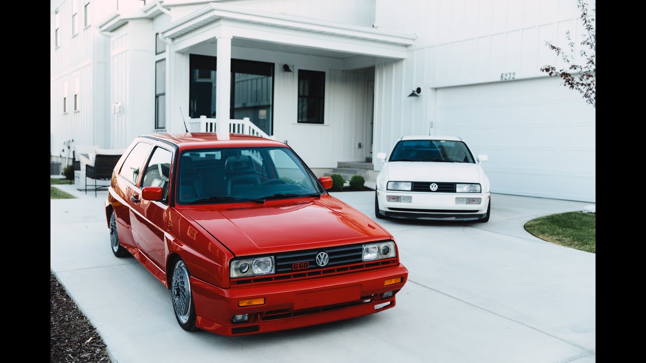 Volkswagen Rallye Golf first start after engine replacement and Turtle ...