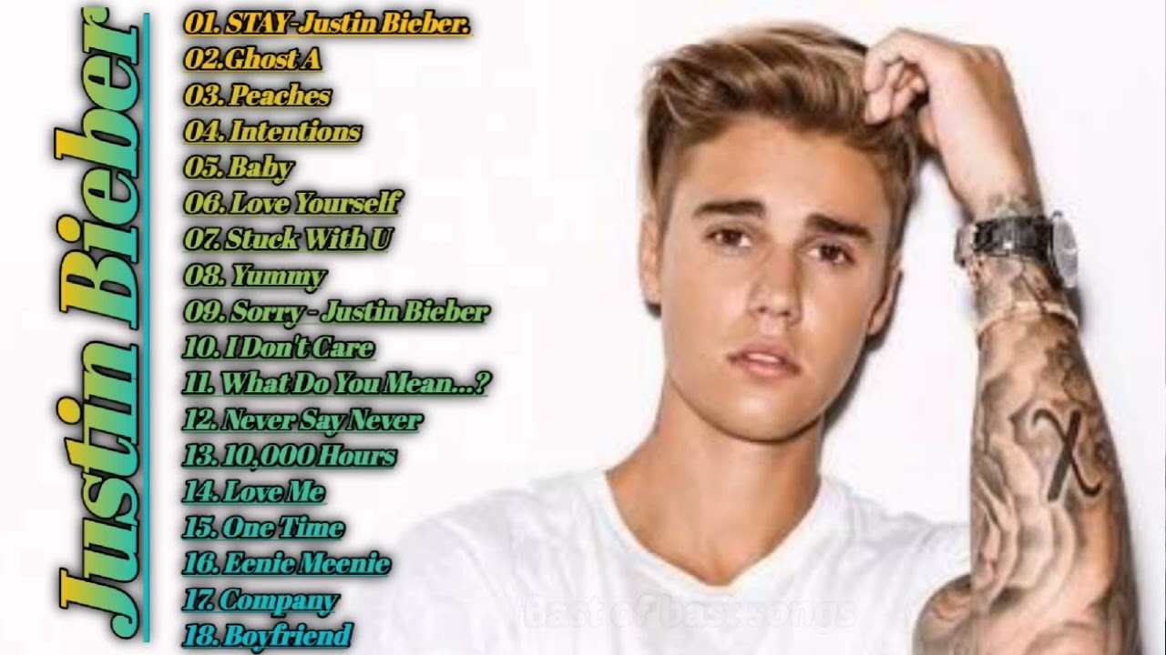Justin bieber। Best of Justin Bieber। Justin Bieber Greatest Hits Full ...