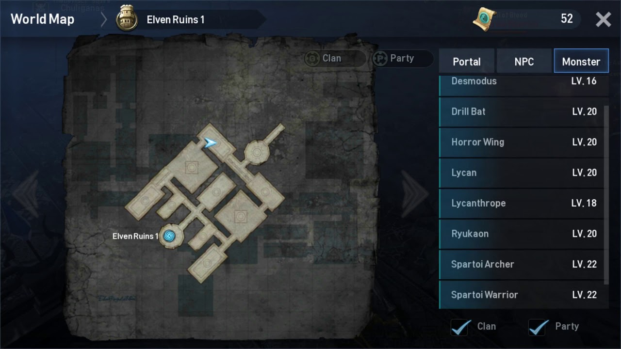 Lineage 2: Revolution - Elven Ruins 1 Codex (Farming Guide) - YouTube