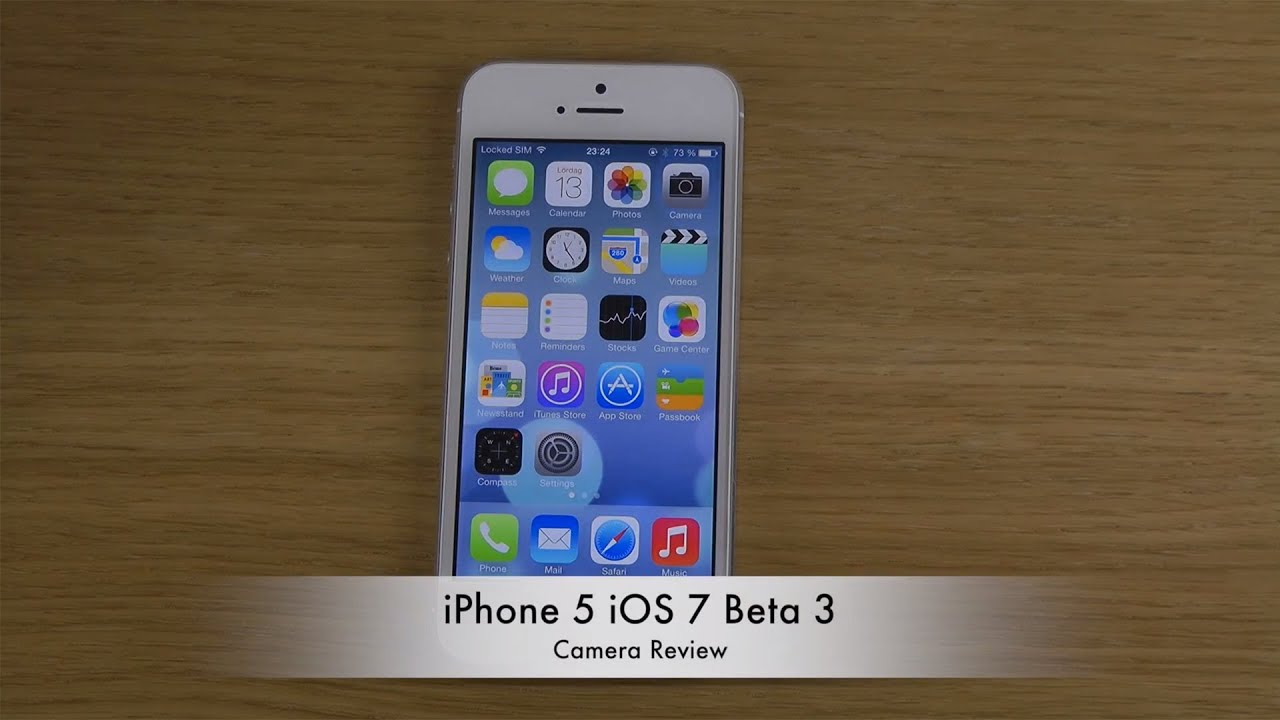 iPhone 5 iOS 7 - Camera Review - YouTube