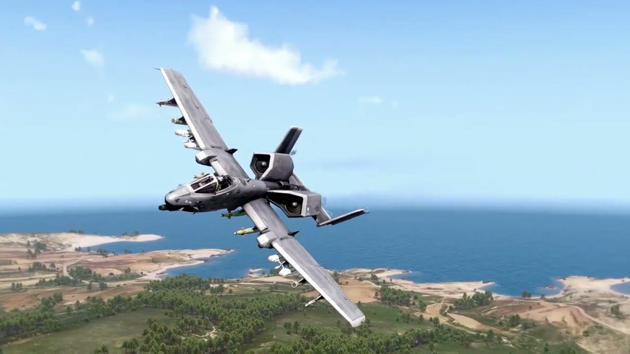 EXTRAORDINARY! US's Most Advanced Fighter Jet Bombards Russian Convoys and Military Bases - Arma ...