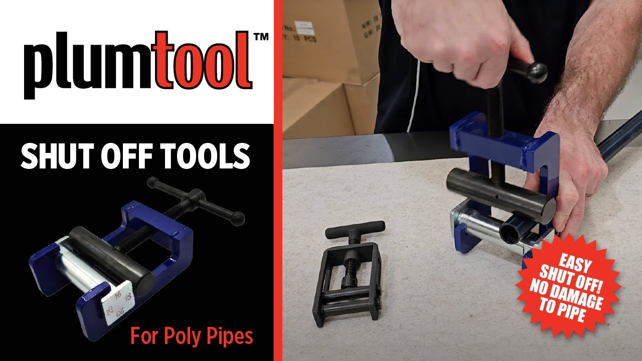 Plumtool Poly Shut Off Tools - YouTube