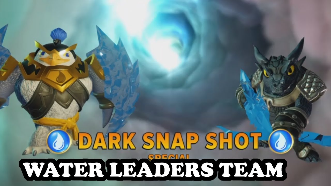 Skylanders Imaginators - King Pen & Dark Snap Shot GAMEPLAY - WATER ...