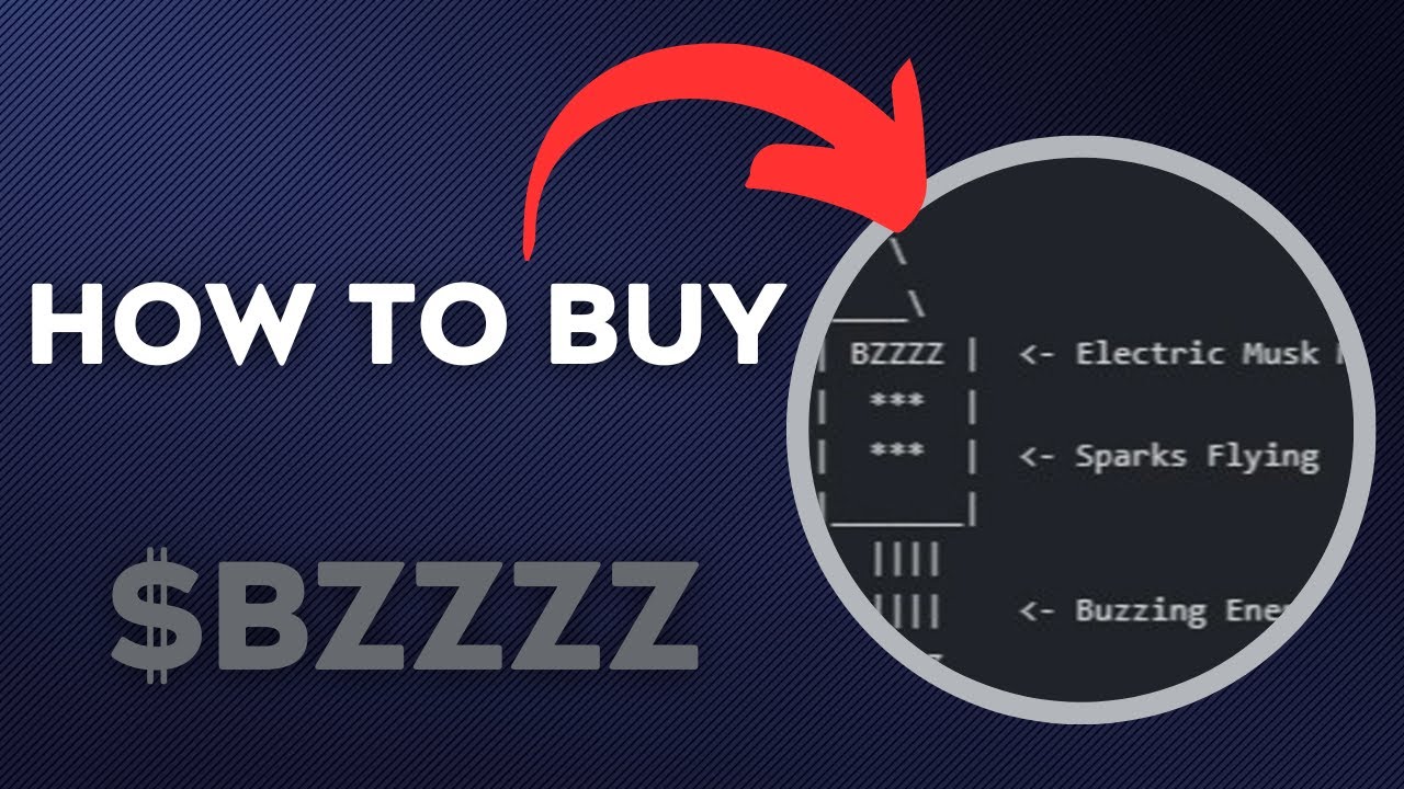 How To BUY $BZZZZ – Buzzcoin TOKEN CRYPTO COIN IN 60 SECONDS - YouTube