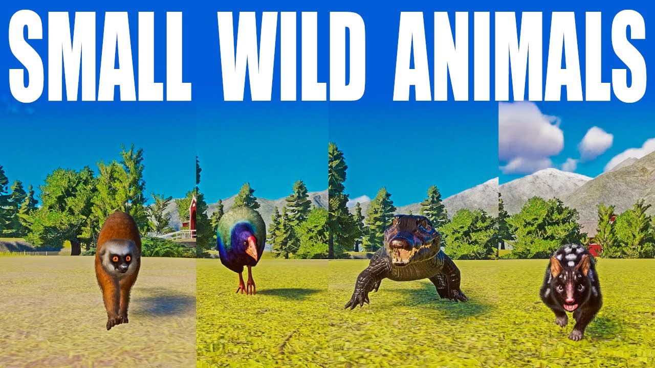 Small Wild Animals Speed Races in Planet Zoo included South Island ...