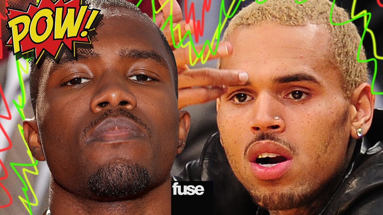 Chris Brown & Frank Ocean Fight at LA Recording Studio - YouTube