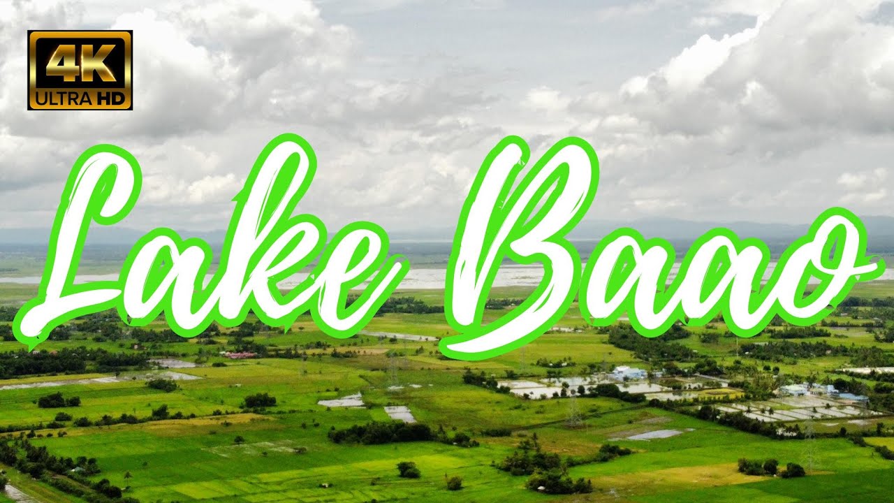 4k Let's Fly Around Lake Baao of Camarines Sur,Philippines with ...