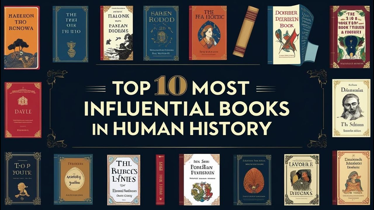 Top 10 Most Influential Books in Human History - YouTube